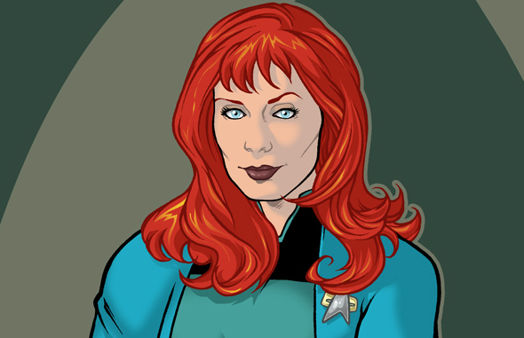 A touch of Trek: Doctor Beverly Crusher!